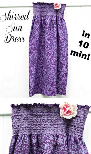 Free Sun Dress Tutorial - Make It In 10 Minutes! - Whimsy Couture ...