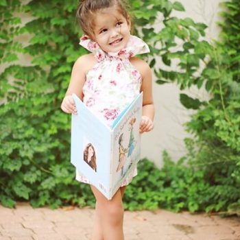 High Collar Dress Pattern - Girls - Whimsy Couture Sewing Patterns Products