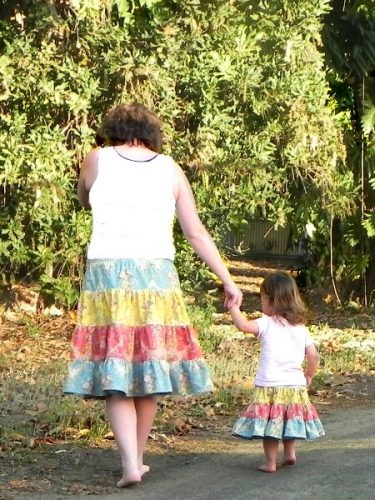 4-tiered Skirts Sewing Pattern for girls & ladies - Whimsy Couture ...