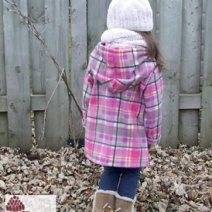 Fleece Hoodie Jacket Sewing Pattern - Whimsy Couture Sewing Patterns ...
