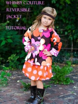 Reversible Jacket Sewing Pattern - Whimsy Couture Sewing Patterns Products