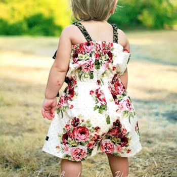 Retro Romper Sewing Pattern - Whimsy Couture Sewing Patterns Products