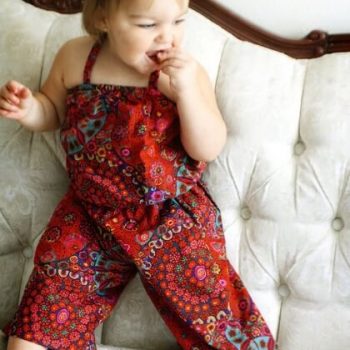 Retro Romper Sewing Pattern - Whimsy Couture Sewing Patterns Products