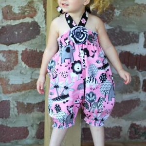 Shirred Bubble Romper Sewing Pattern - Whimsy Couture Sewing Patterns ...