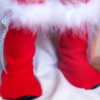 Fleece Booties Sewing Pattern - Whimsy Couture Sewing Patterns Products